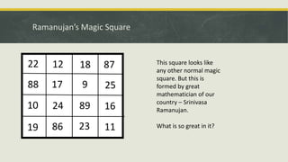 Srinivasa Ramanujan | PPTX