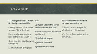 Srinivasa Ramanujan | PPTX