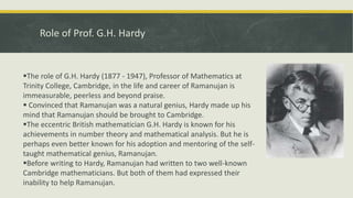 Srinivasa Ramanujan | PPTX