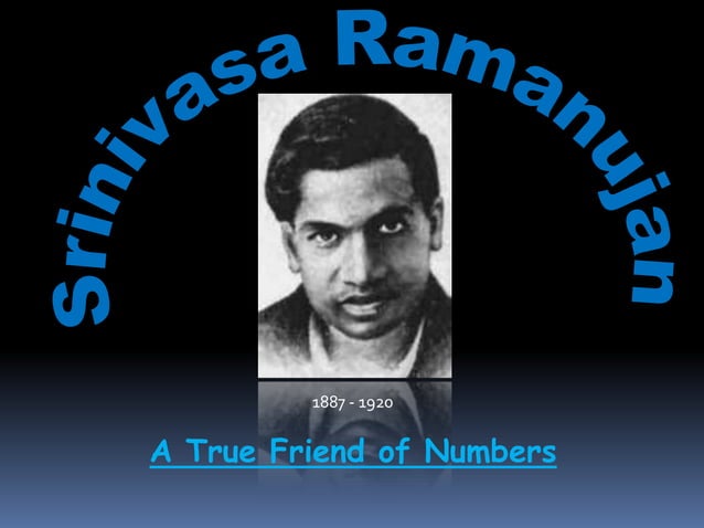 Srinivasa ramanujan.ppt