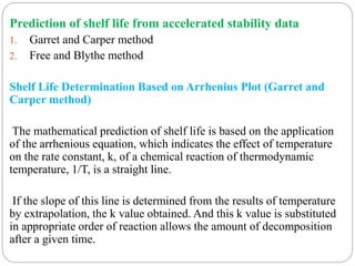 Accelerated stability studies | PPTX