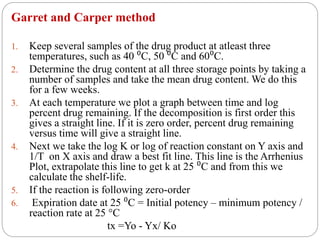Accelerated stability studies | PPTX