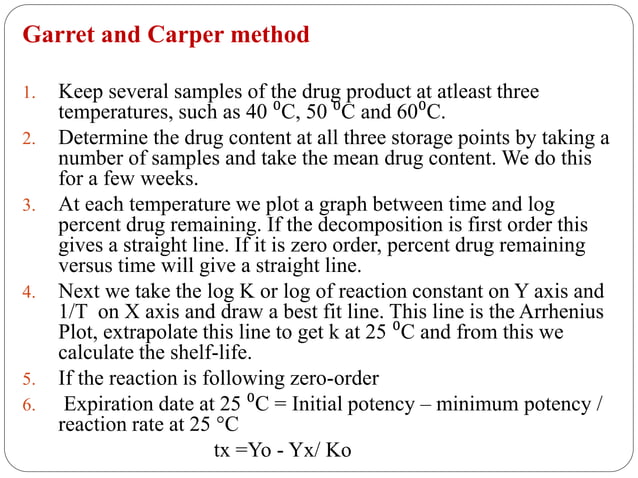 Accelerated stability studies | PPTX