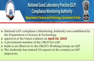 GLP - Good Laboratory Practices | PPTX
