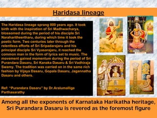 Sri purandara dasa | PDF