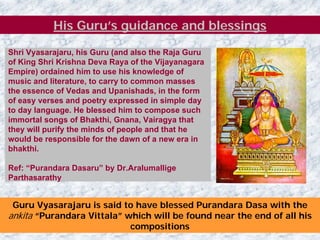 Sri purandara dasa | PDF