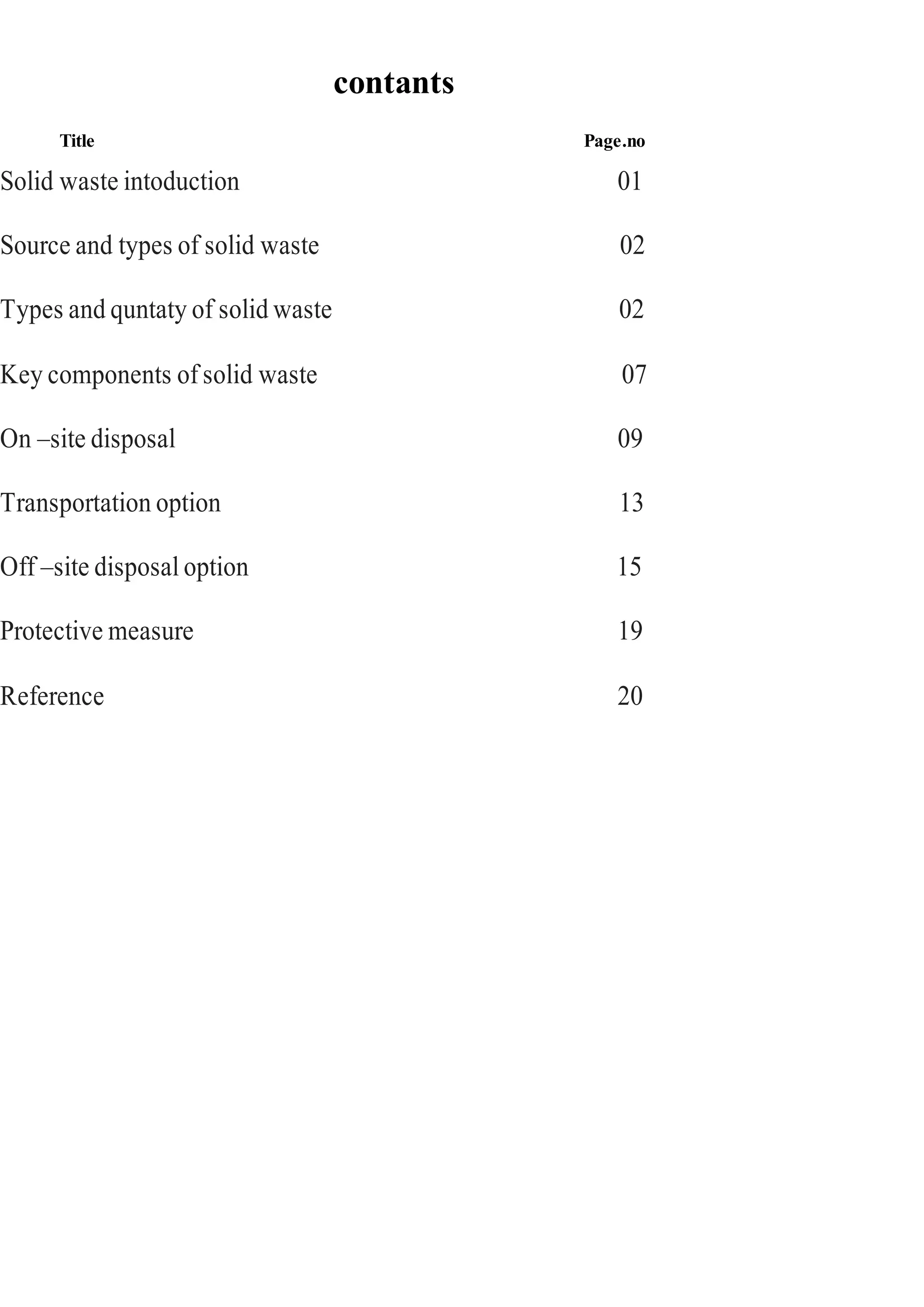 solid waste manegment of eng | DOCX