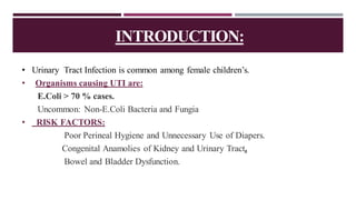 IDENTIFICATION OF PROBABLE URINARY TRACT INFECTIONINCHILDRENUSING LOW ...