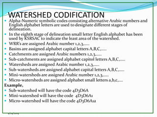 APPLICATIONS OF REMOTE SENSING AND GIS IN WATERSHED MANAGEMENT | PPTX
