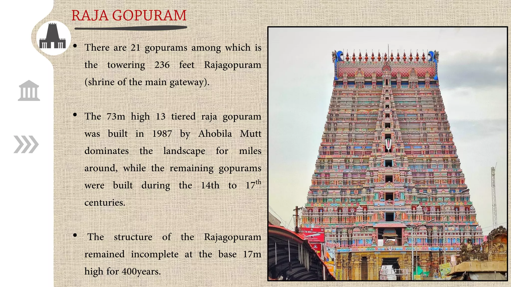 Sri Rangam |World's Largest Functioning Temple |Dravidian Architectural ...