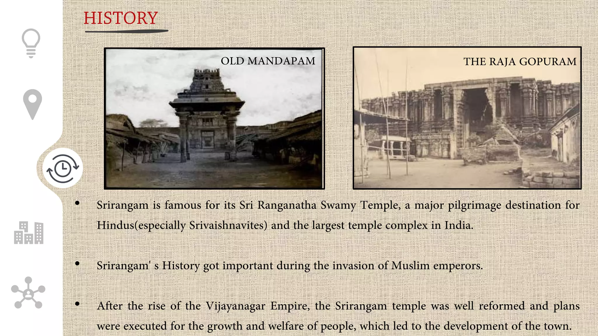 Sri Rangam |World's Largest Functioning Temple |Dravidian Architectural ...