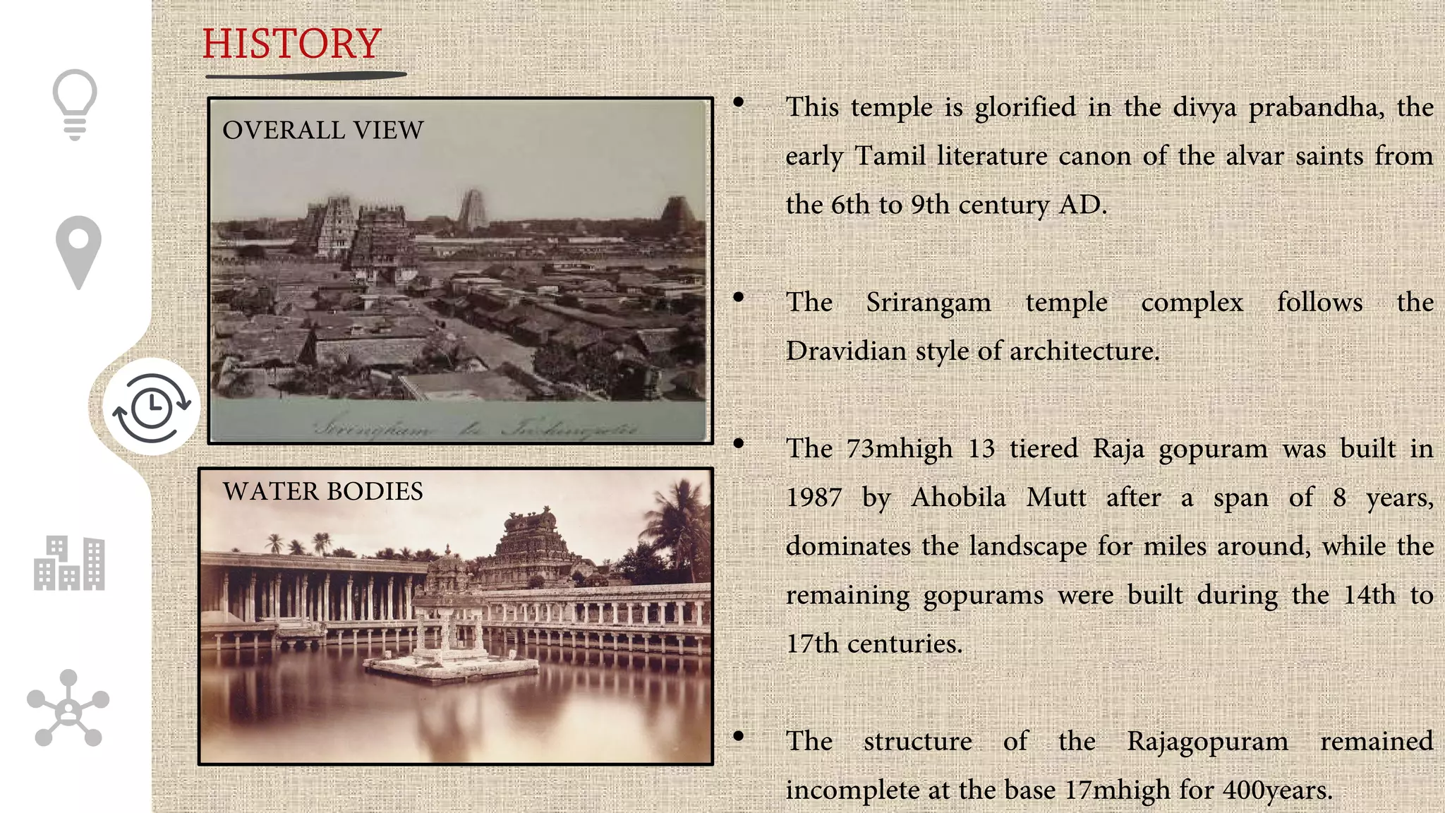 Sri Rangam |World's Largest Functioning Temple |Dravidian Architectural ...