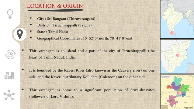 Sri Rangam |World's Largest Functioning Temple |Dravidian Architectural ...