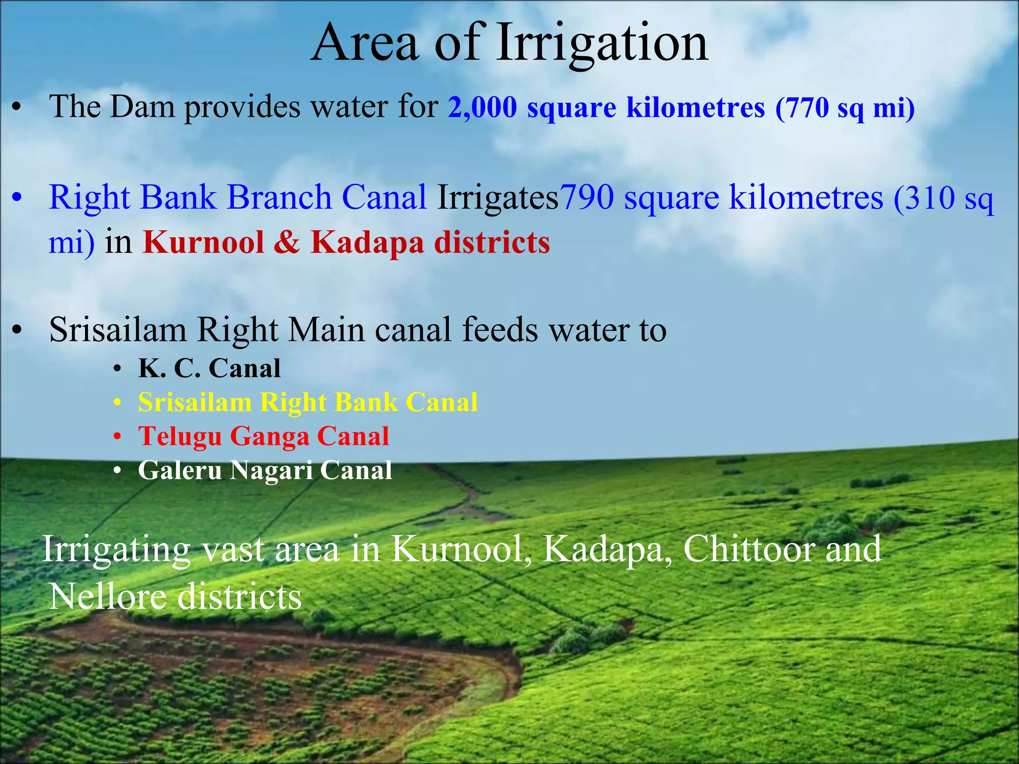 Srisailam project final | PPT