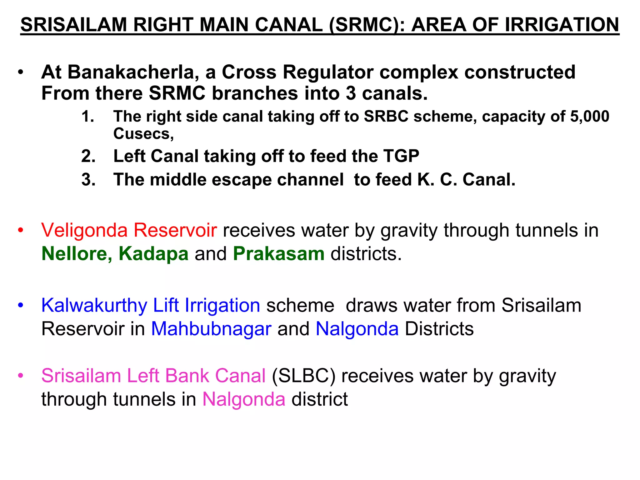 Srisailam project final | PPT
