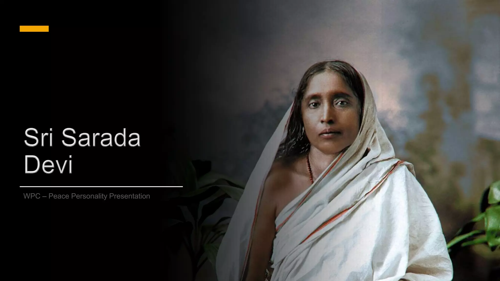 Sri sarada devi | PPT
