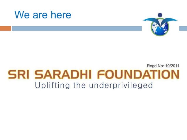 Sri Saradhi Foundation Introduction | PPTX