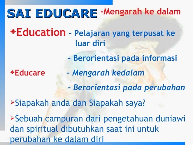 Sri Sathya Sai Educare Indonesia | PPT