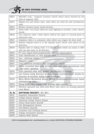Sris @ bput project | PDF