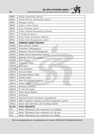 Sris @ bput project | PDF