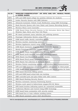 Sris @ bput project | PDF