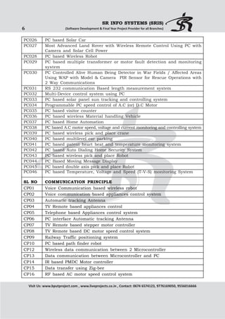 Sris @ bput project | PDF
