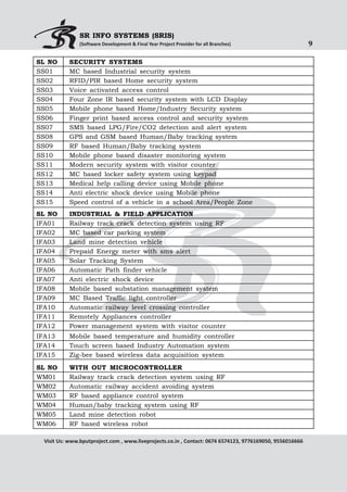 Sris @ bput project | PDF