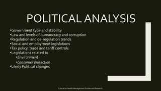 Socio Political Feasibility Study | PPTX