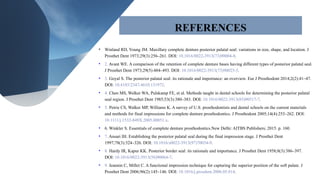 anatomic landmarks of the maxilla and mandible | PPTX