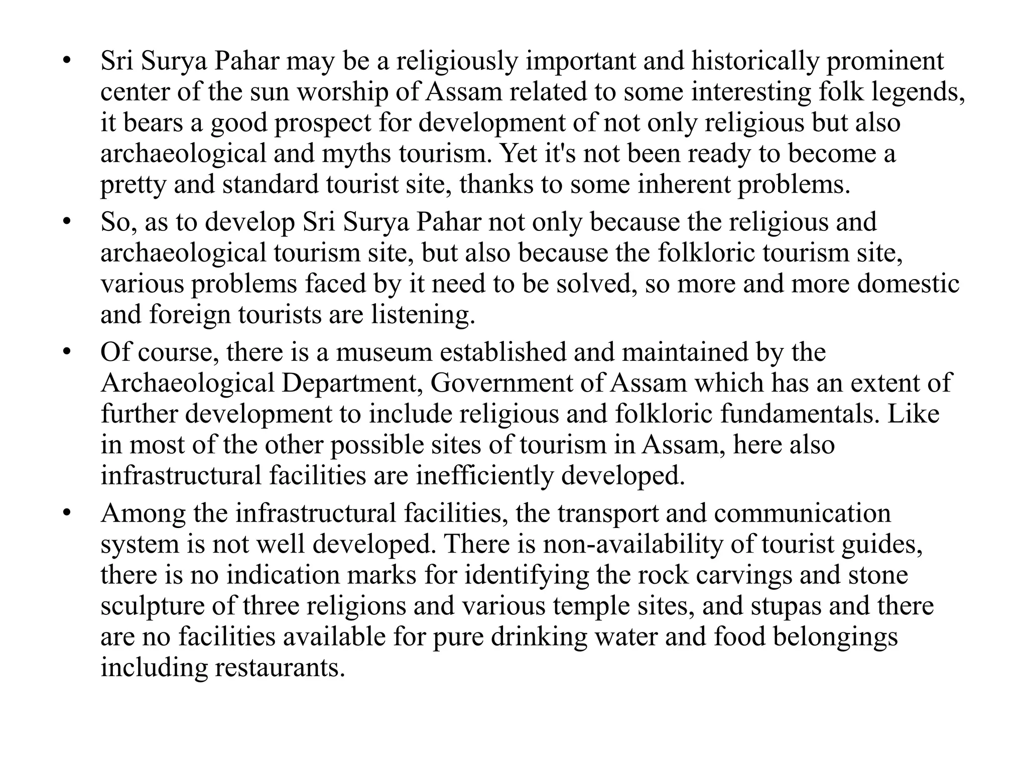 Tourism Potentiality and Environmental Sustainability of Sacred Sri ...