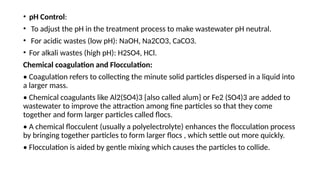 working principles of effluent treatment plants | PPTX