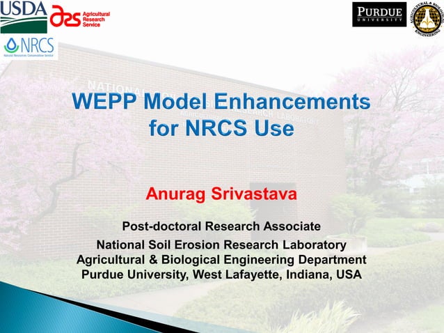 WEPP Model Enhancements for NRCS Use | PPT