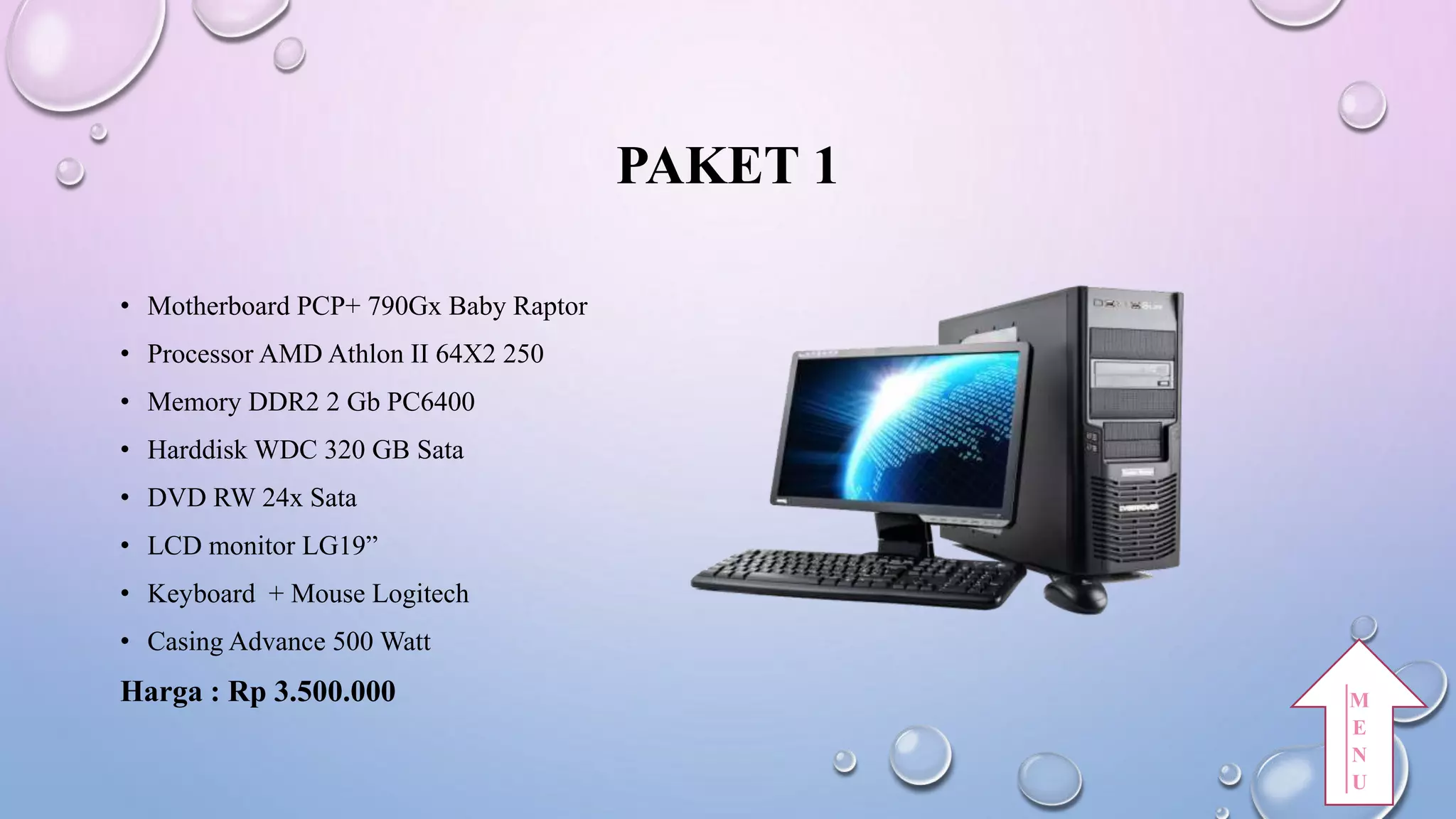 power point penawaran paket komputer rakitan | PPTX