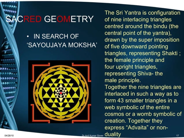 Sri yantra final ppt-01.12.2009
