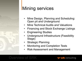 SRK Consulting Corporate Profile | PPTX