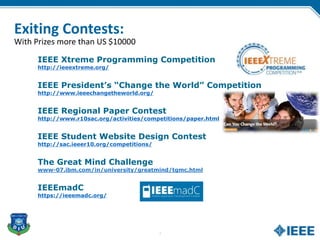 IEEE Membership Benefits for Students | PPSX | Student Financial Aid ...