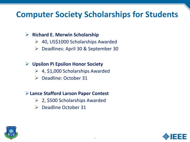 IEEE Membership Benefits for Students | PPSX | Student Financial Aid ...