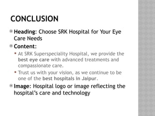SRK (Shri Rama Krishna) Superspeciality Hospital | PPT