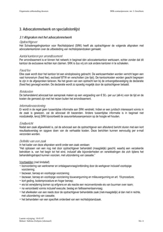 SRK Rechtsbijstand "advocatennetwerk" | PDF