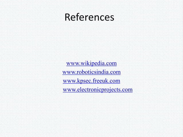 line follower robot | PPTX | Robotics | Technology & Computing