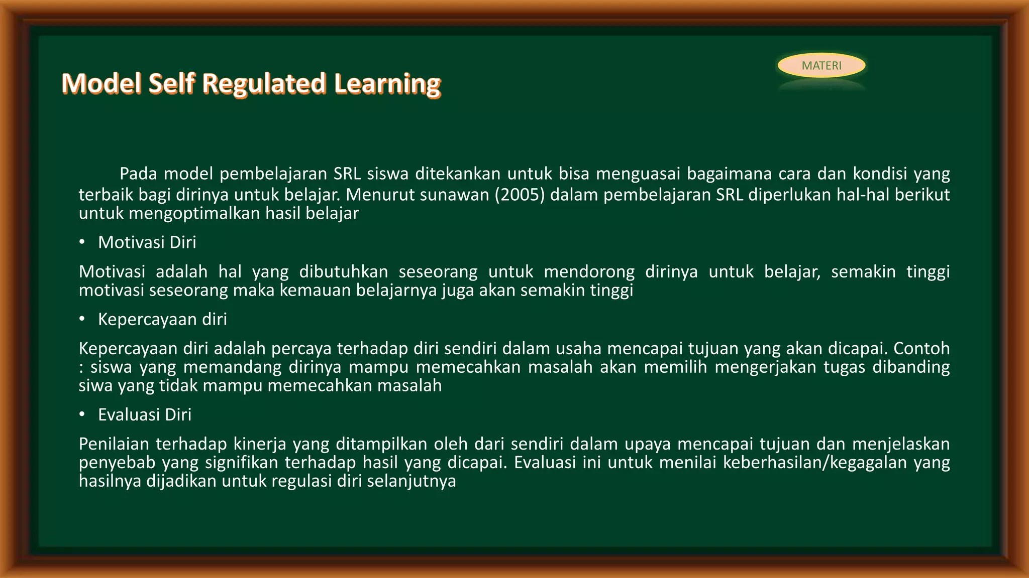 SELF REGULATED LEARNING | PPTX