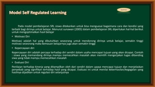 SELF REGULATED LEARNING | PPTX