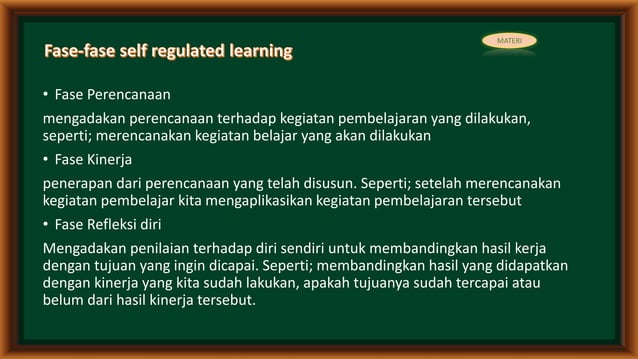 SELF REGULATED LEARNING | PPTX