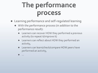 Introducing Learning Performance in Personal Learning Environments | PPTX