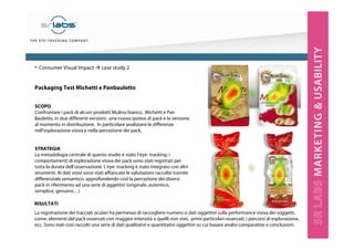 Consumer Visual Impact - SR Labs Marketing&Usability | PDF | Marketing ...