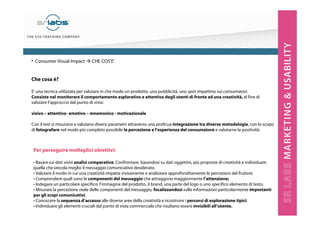 Consumer Visual Impact - SR Labs Marketing&Usability | PDF | Marketing ...