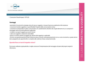 Consumer Visual Impact - SR Labs Marketing&Usability | PDF | Marketing ...