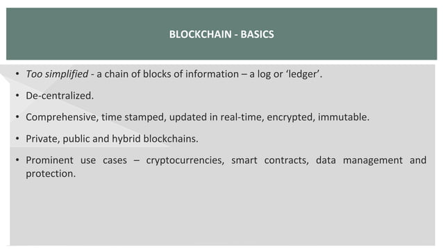 Application of blockchain in law | PDF | Financial Regulation | Economy