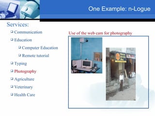 Role Information & Communication Technology for Rural Market | PPT
