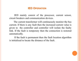 wireless fault protection and detection for dc microgrid | PPTX